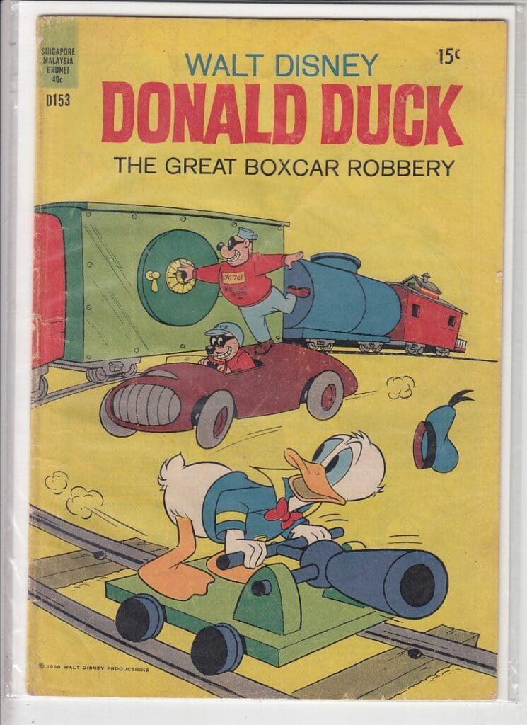 Donald Duck D153 Vg Collectors Edge Comics