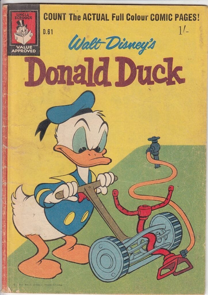 Donald Duck D61 Vg Collectors Edge Comics